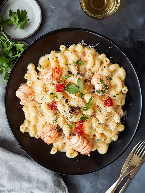 Irresistible Lobster Truffle Mac And Cheese Delight