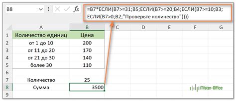 ЕСЛИ с несколькими условиями в Excel — примеры