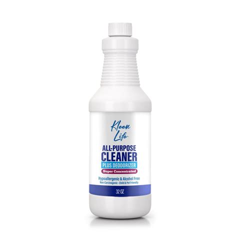 Super Concentrated All Purpose Cleaner Plus Deodorizer Kleen Life