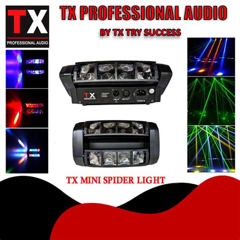 40w Portable Moving Head Spider Light Mini Led Spider Beam Light Great