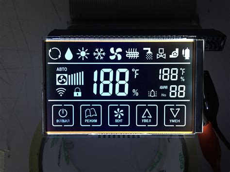 Buy Wholesale China Negative And Transimissive Dfstn 7 Segment Digital Lcd Air Conditioner