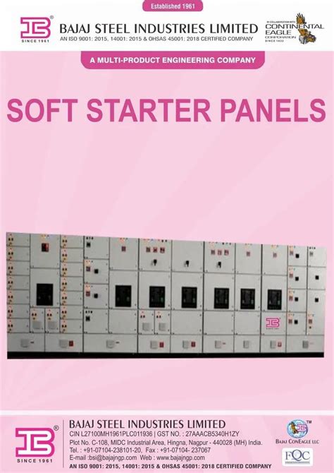 Bajaj Induction Motor Soft Starter Panels For Industrial At Best Price In Nagpur