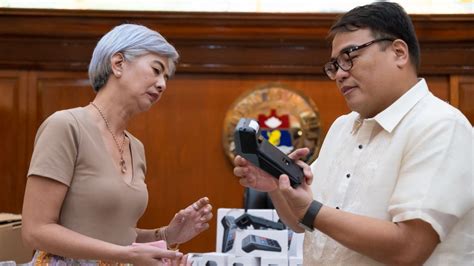 30 New Single Ticketing System Handheld Devices Turned Over By Mmda To