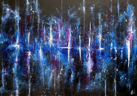 Abstract Cosmos Space By Ck Wood Art2arts
