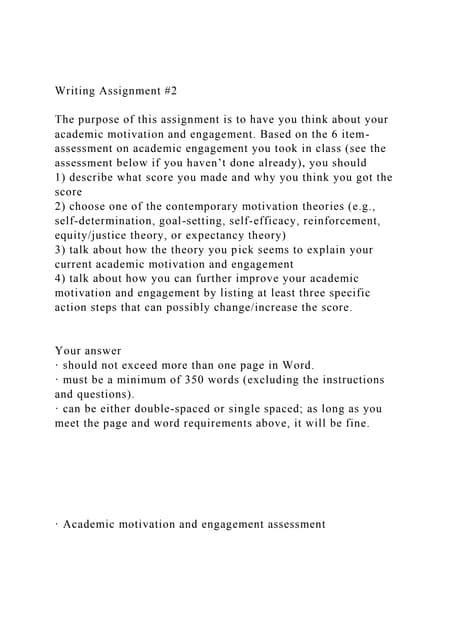 Writing Assignment 2the Purpose Of This Assignment Is To Havedocx Business Accounting