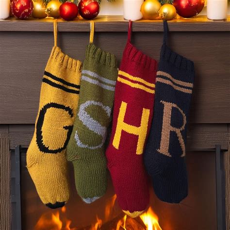 Blue Letter Stocking Etsy