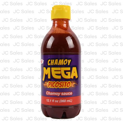 Mega Chamoy Picosito Sauce 121 Oz Jc Sales