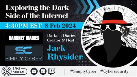 Exploring The Dark Side Of The Internet With Jack Rhysider Youtube