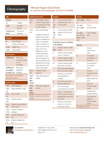 33 Personality Cheat Sheets Cheat Sheets For Every Occasion