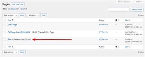 how to password protect a page on wordpress