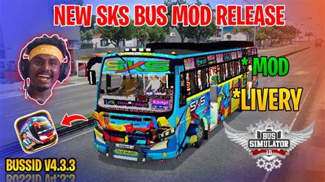 New Sks Bus Mod Tamil Bus Simulator Indonesia Sks Bus Livery In