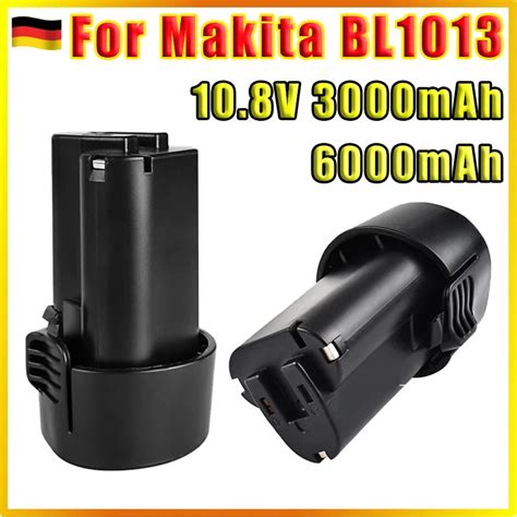 For Makita Bl1013 Bl1014 108v 12v Max 3000mah Lithium Battery 194551 4