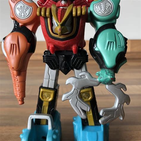 Modellino Power Rangers Wild Force Isis Megazord Incompleto 2001 Bandai