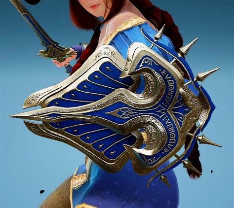 Bdo Fashion [valkyrie] Innocentis Shield Black Desert Online