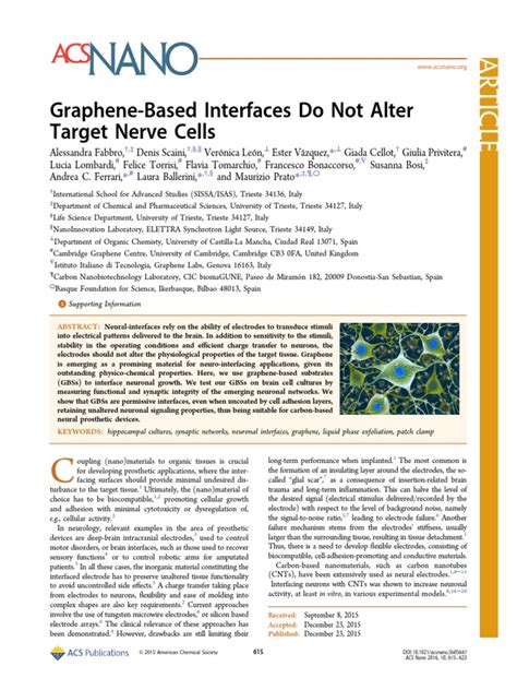 Pdf Graphene Based Interfaces Pdf Dokumen Tips