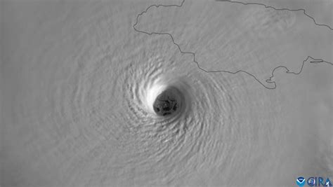 Hurricane Melissas Incredible Eye Seen In Haunting Video