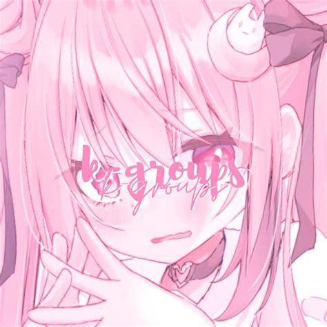 Pink Discord Logo Pfp Pink Pfps Anime Yandere Pfp Pink Cute Anime