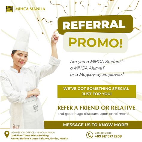 Mihca Manila Magsaysay Center For Hospitality And Culinary Arts Added