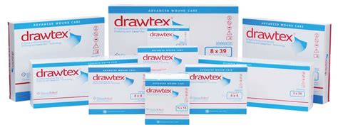 Drawtex Hydroconductive Wound Dressing With Levafiber Technology