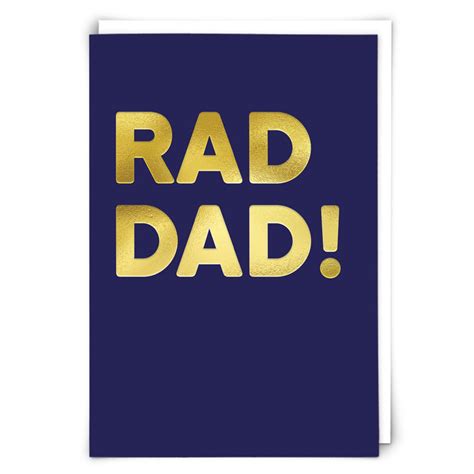 Rad Dad Redback Cards