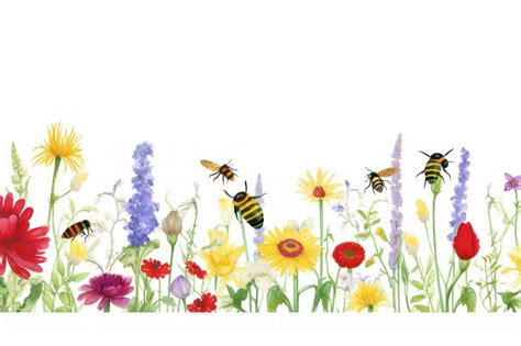 Png Bees Border Nature Insect Premium Png Rawpixel