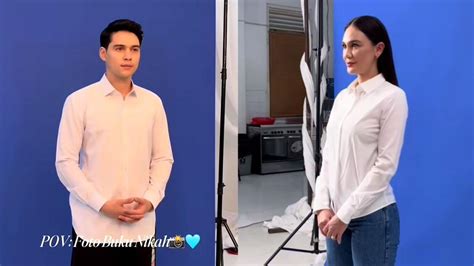 Terungkap Sesi Bikin Pasfoto Buku Nikah Luna Maya Dan Maxime Bouttier