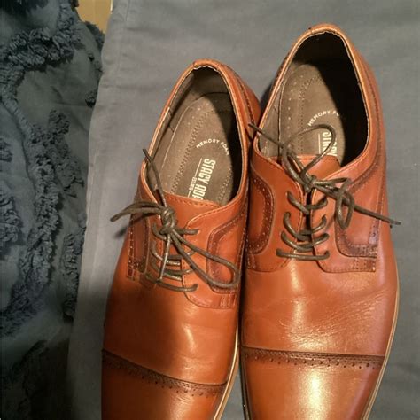 Stacy Adams Shoes Stacy Adams Brown Leather Oxford Shoes With