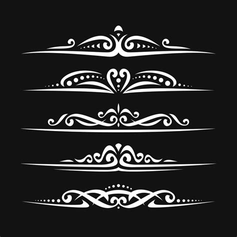 Separators Free Stock Vectors