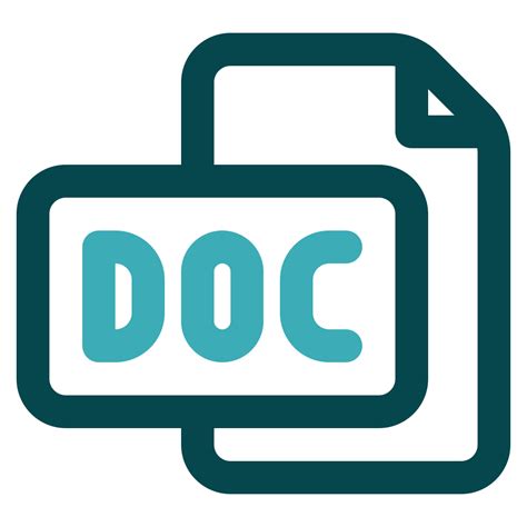 doc file document word icon download on iconfinder