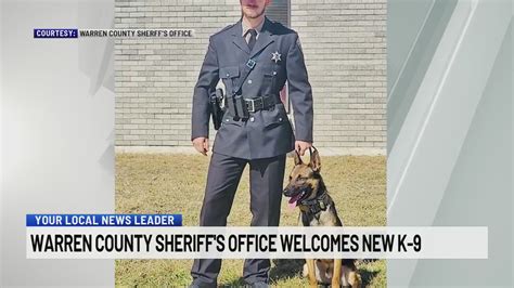 Warren County Sheriffs Office Welcomes New K 9 News10 Abc
