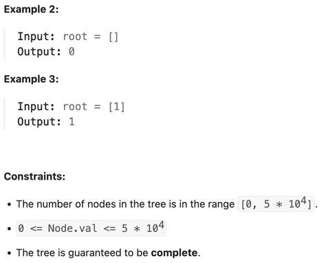 0222count Complete Tree Nodes【s】计算完全二叉树的节点数count Tree Nodes Csdn博客