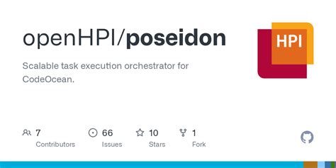 Github Openhpiposeidon Scalable Task Execution Orchestrator For