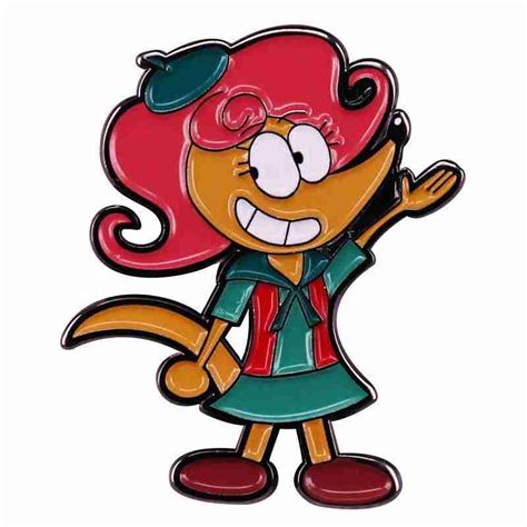 Camp Lazlo ‘patsy Smiles Enamel Pin Distinct Pins