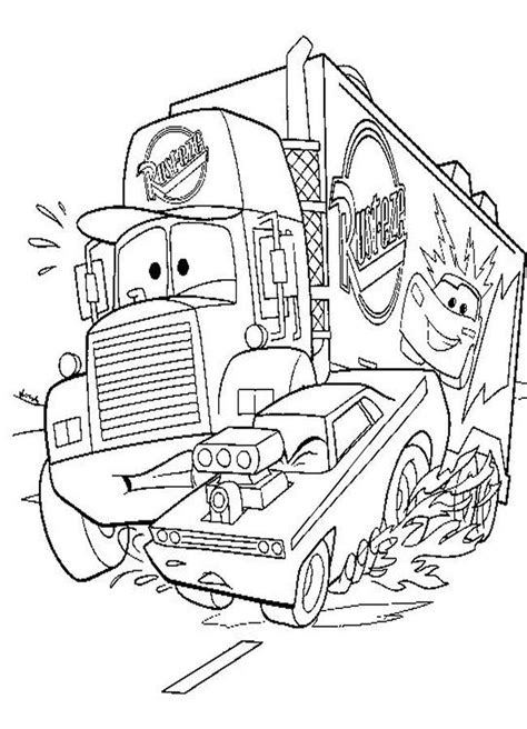 Cars Movie Coloring Pages Free Printable Coloring Sheets