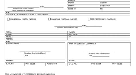 Electrical Permit Form ≡ Fill Out Printable Pdf Forms Online