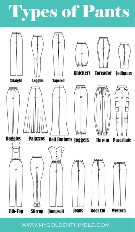 Different Types Of Pants For Women And How To Wear Them In The Same