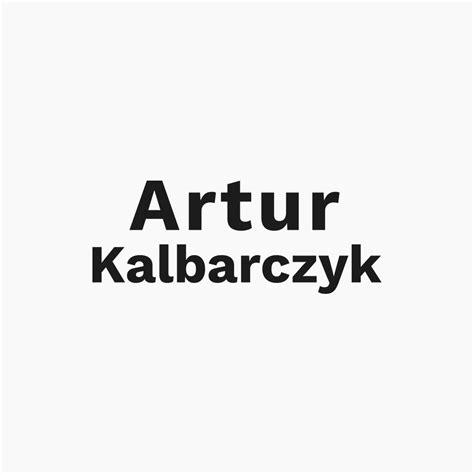 Artur Kalbarczyk Community
