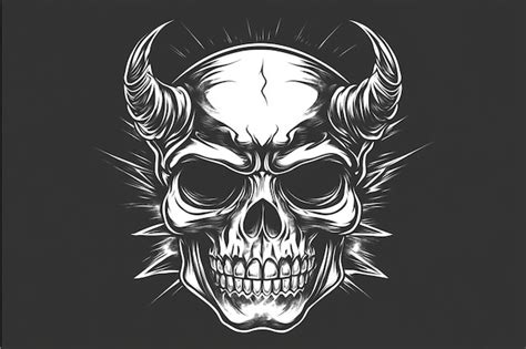 Devil Skull Logo Free Vectors And Psds To Download