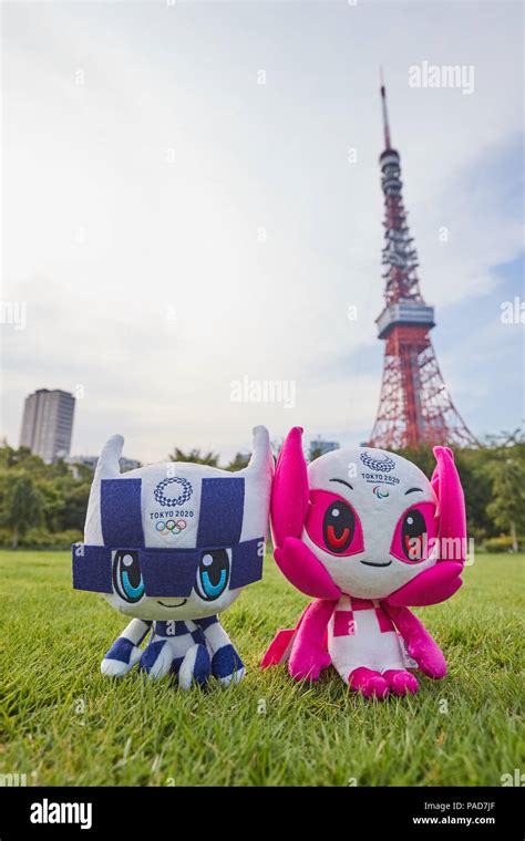 Miraitowa Someity Tokyo 2020 Olympic Games Paralympic Games Tokyo Japan