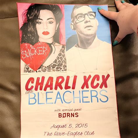 Signed Charli Xcx Poster It Is 11 Inches By 17 Depop