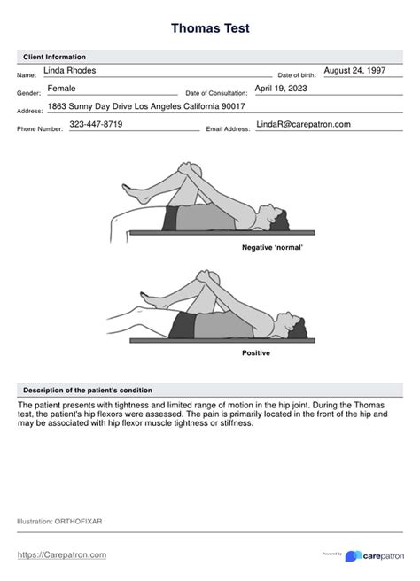 Thomas Test And Example Free Pdf Download