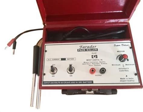 Farader Mild Steel Electronic Faradic Stimulator Machine For Clinical
