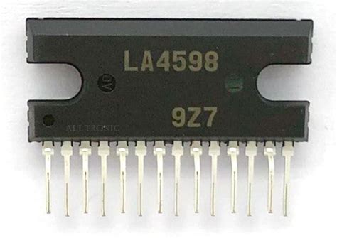Genuine Audio Power Amplifier Ic La4598 Sip14 Sanyo Audio Radio Cass