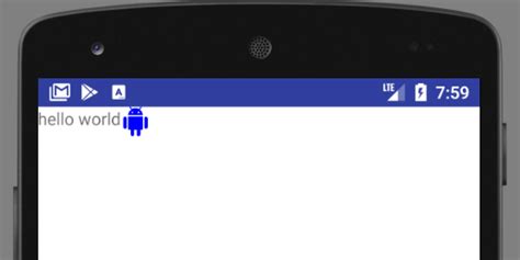 Java How To Add An Image To An Android Textview Via Xml Stack Overflow