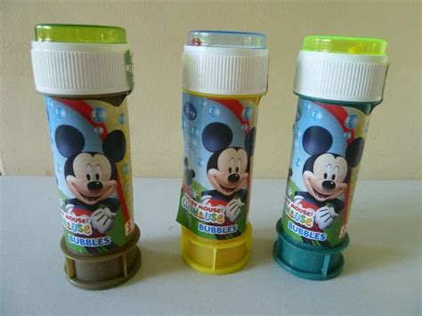 Disney Mickey Mouse Clubhouse 3 X Blow Bubbles Game In Lid £649 Picclick Uk