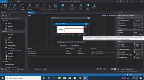 Class Systemdatadatatable Cannot Be Indexed Error Help Uipath