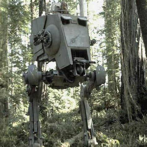 3d Printable At St All Terrain Scout Transport From Star Wars By
