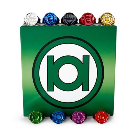 All The Different Types Of Green Lantern Rings Green Lantern Ring