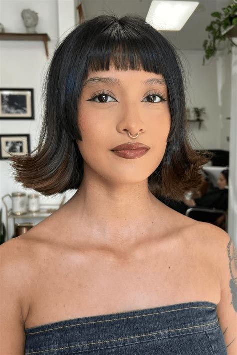 25 Chic Micro Bangs Styles To Take Your Look To The Next Level Very
