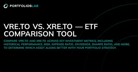 Vreto Vs Xreto — Etf Comparison Tool Portfolioslab